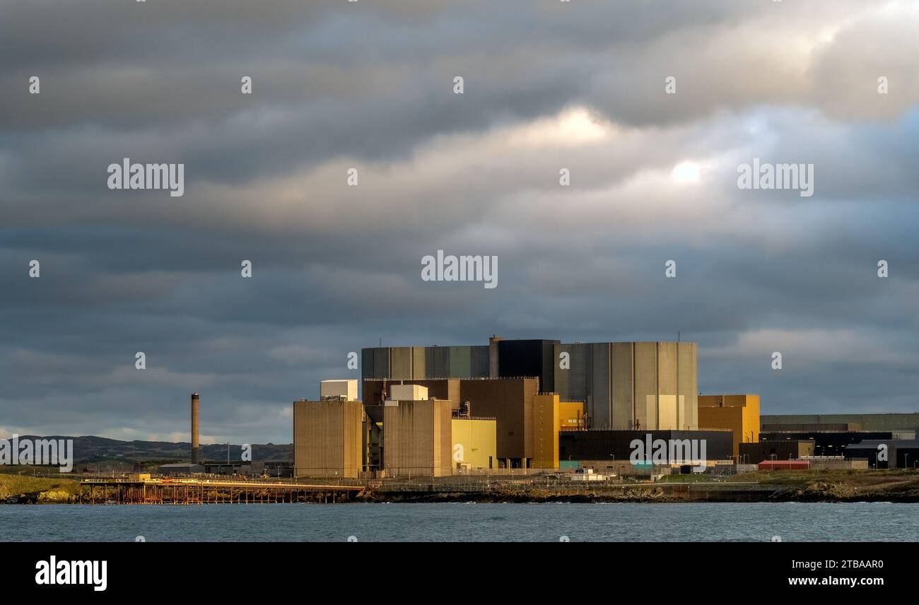 Wylfa Nuclear Power Station, December 2023 Stock Photo - Alamy