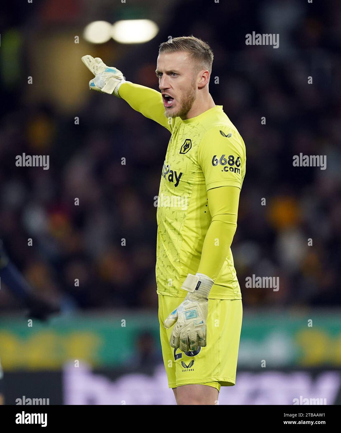 Wolverhampton Wanderers goalkeeper Daniel Bentley during the Premier ...