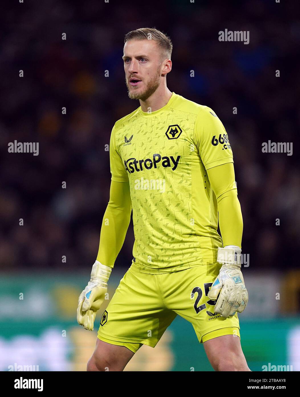 Wolverhampton Wanderers goalkeeper Daniel Bentley during the Premier ...