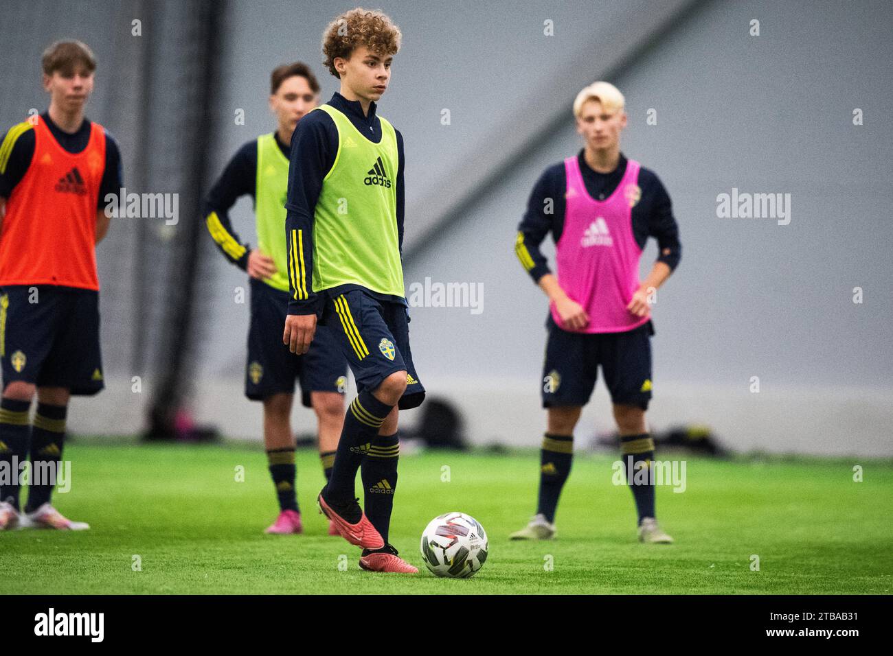 STOCKHOLM 2023120515-year-old Vincent Seger Ibrahimovic, son of Swedish ...