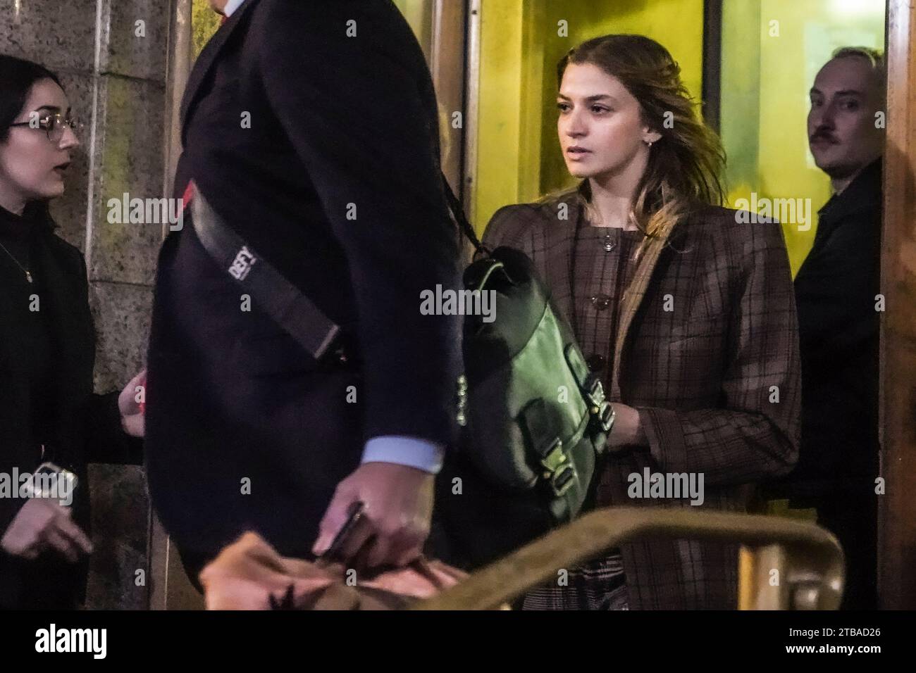 Grace Jabbari, second right, the accuser in the assault case against ...