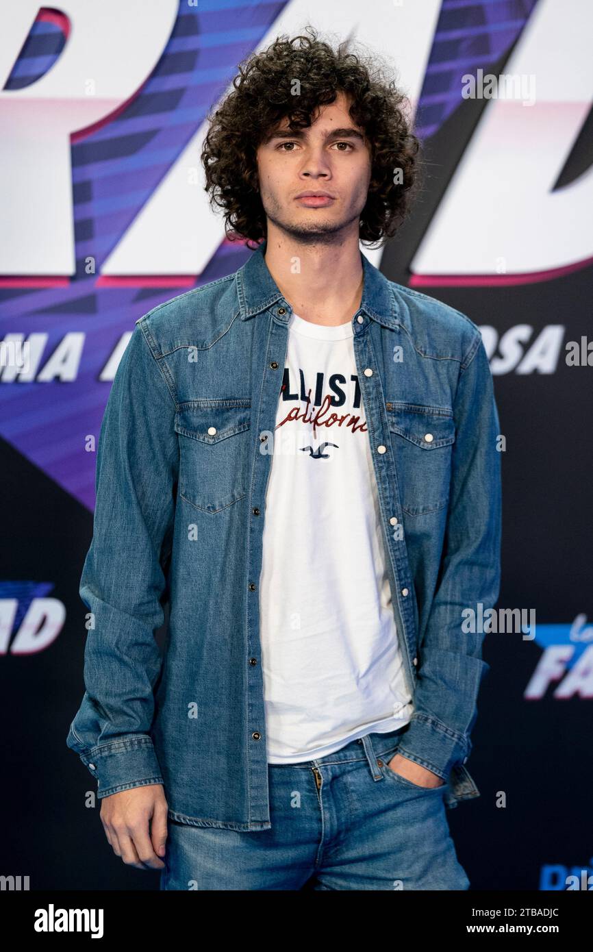Influencer Mike Fajardo, poses during the photocall prior to the ...