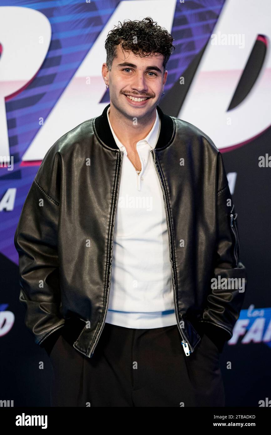 Actor Tomy Aguilera, poses during the photocall prior to the premiere ...