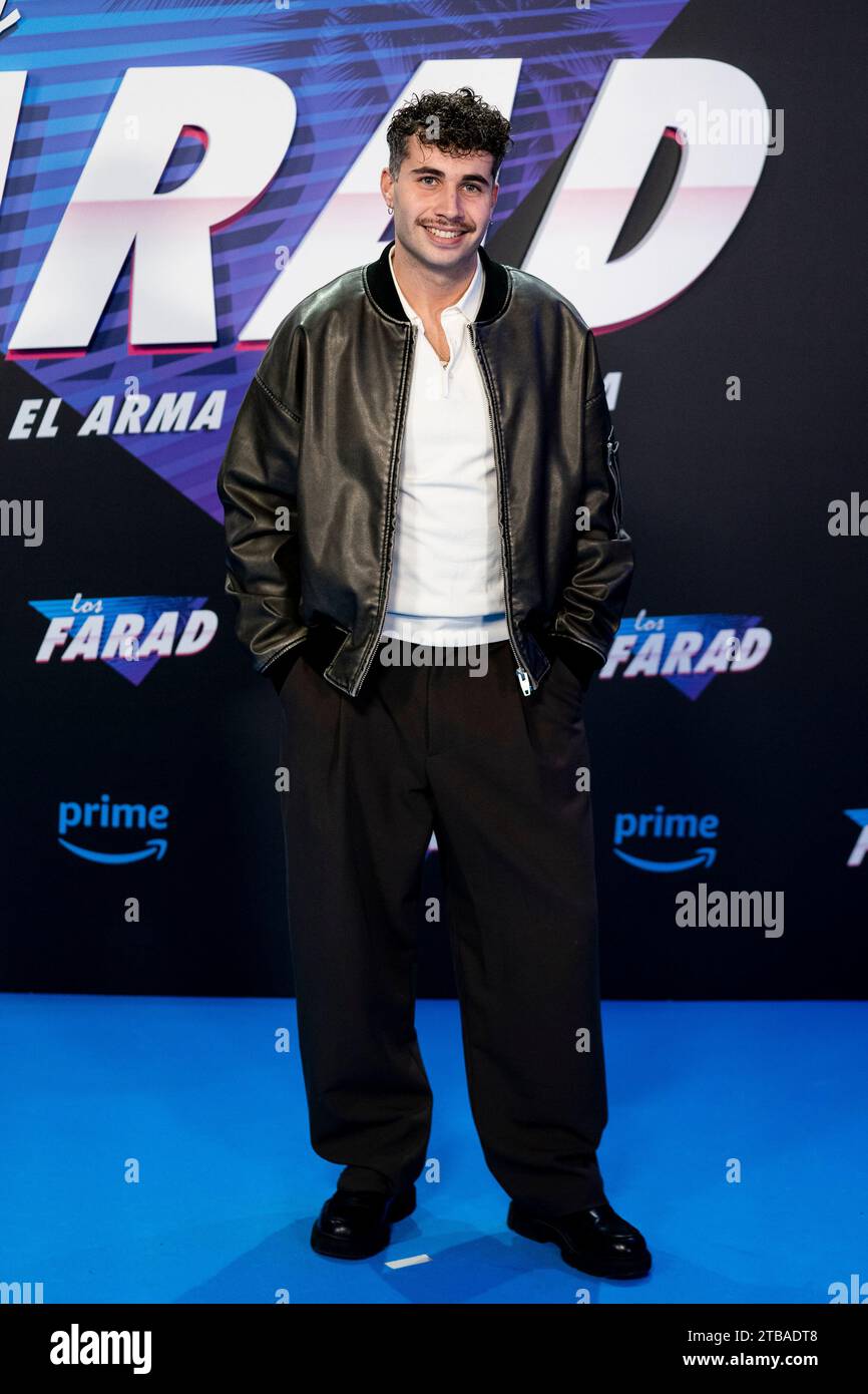 Actor Tomy Aguilera, poses during the photocall prior to the premiere ...