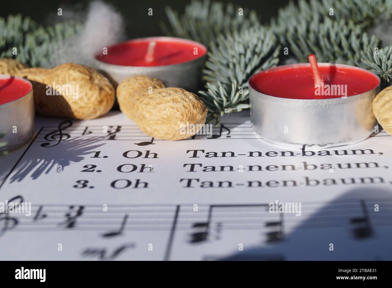Tannenbaum sheet music hi-res stock photography and images - Alamy