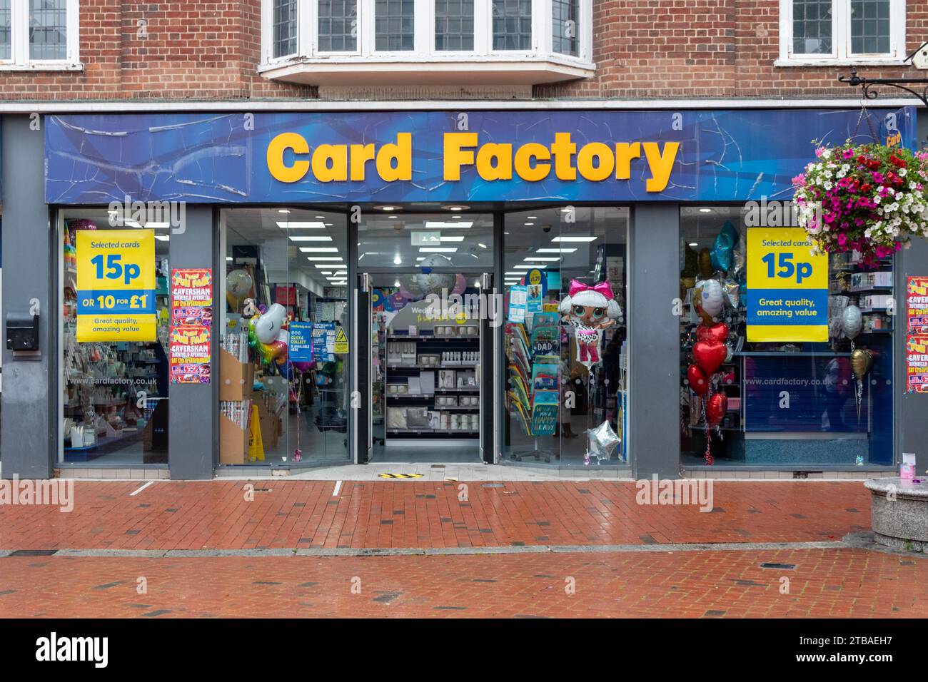 The Card Factory, Reading, Berkshire, England UK Stock Photo - Alamy
