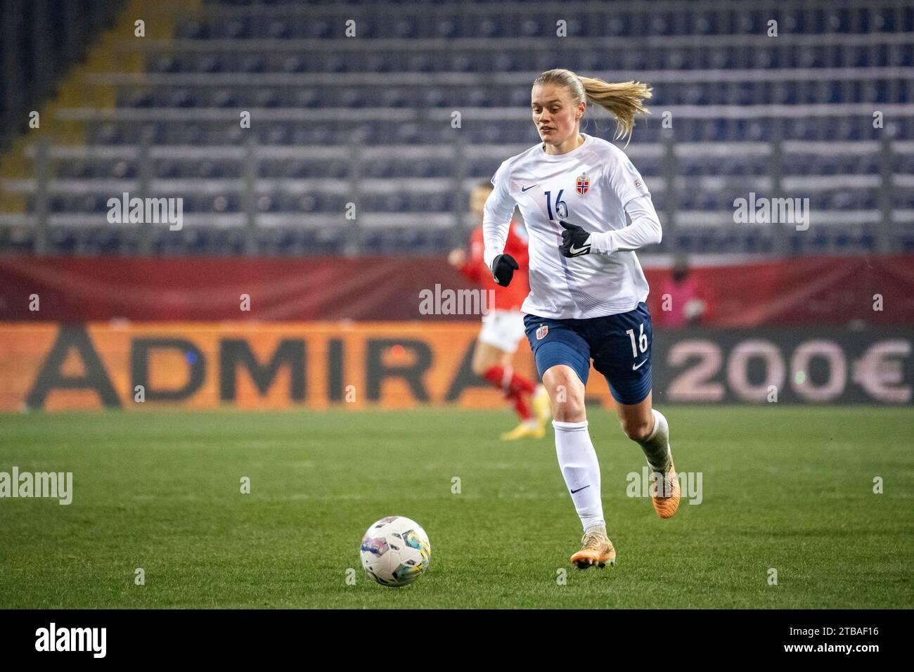 St Polten, Austria. 05th Dec, 2023. HARVIKEN (NOR) at Austria - Norway ...