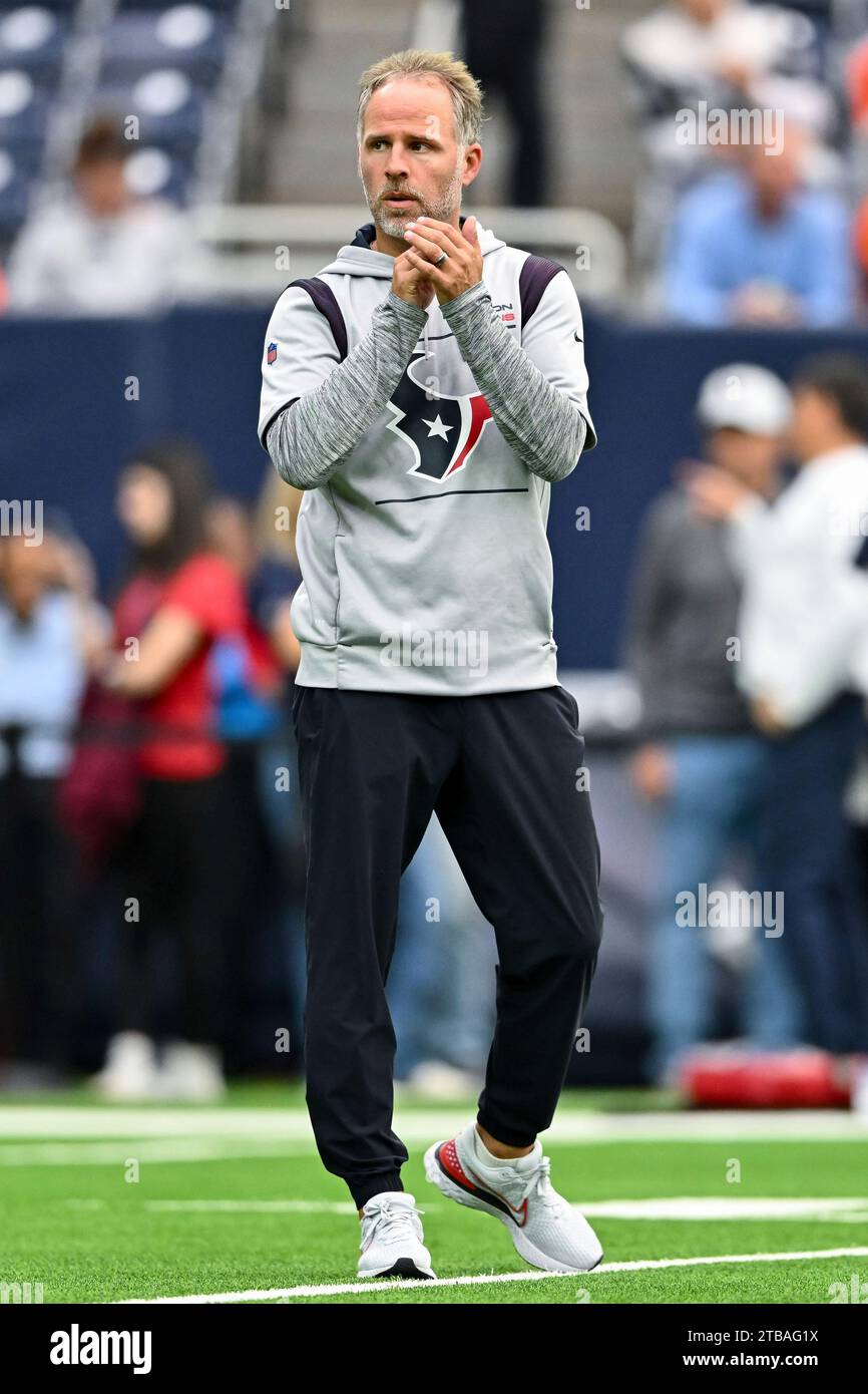 Houston Texans wide receiver and passing game coordinator Ben McDaniels ...