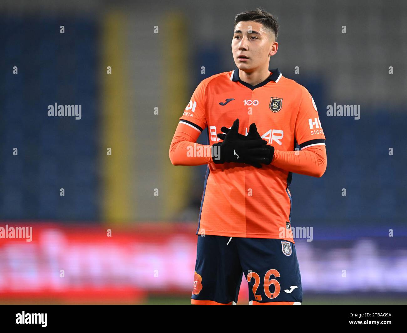 ISTANBUL - Emirhan Ilkhan of Basaksehir FK during the Turkish Super Lig ...