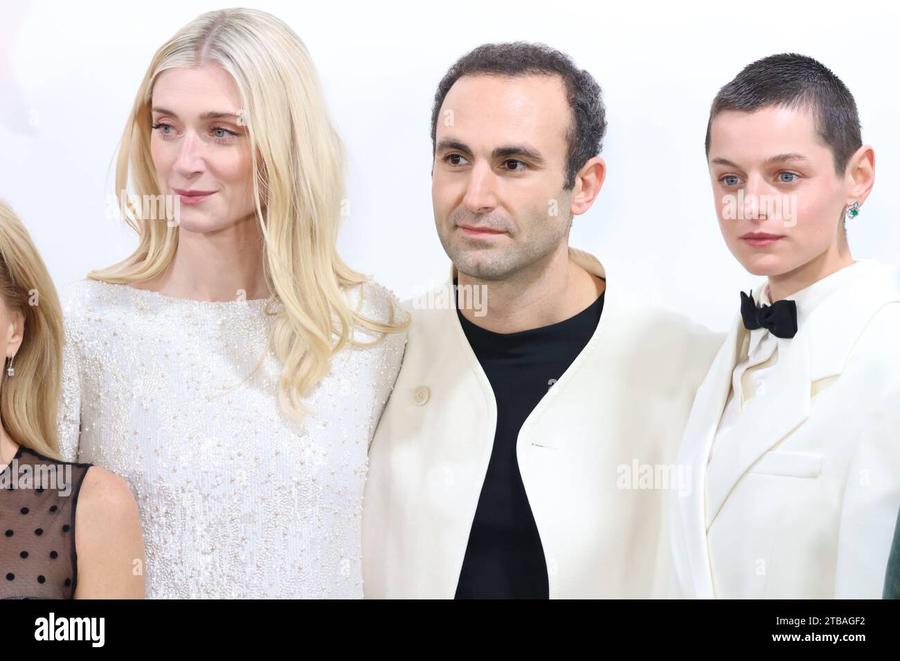 Elizabeth Debicki, Khalid Abdalla and Emma Corrin, THE CROWN Finale ...