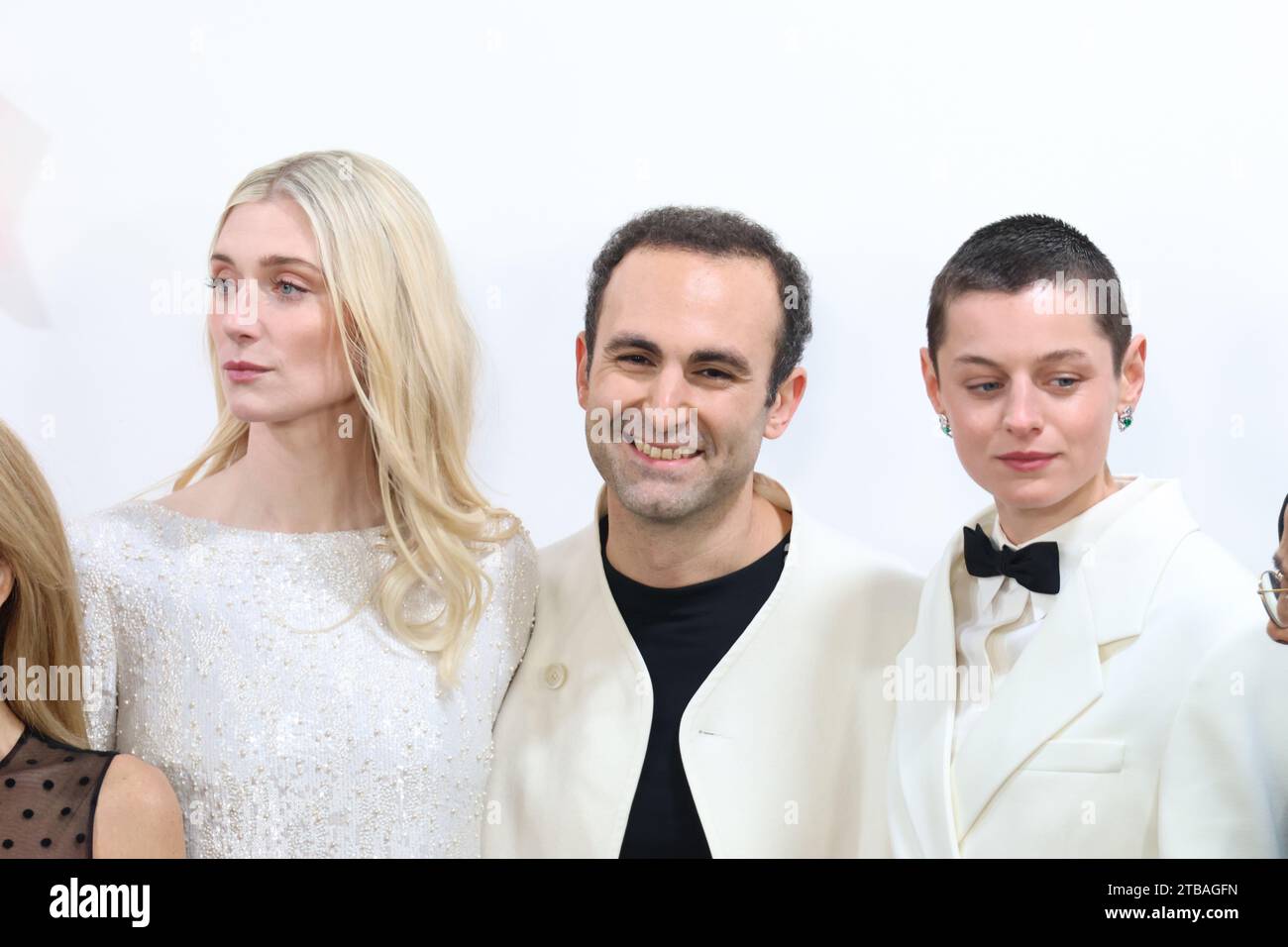 Elizabeth Debicki, Khalid Abdalla and Emma Corrin, THE CROWN Finale ...
