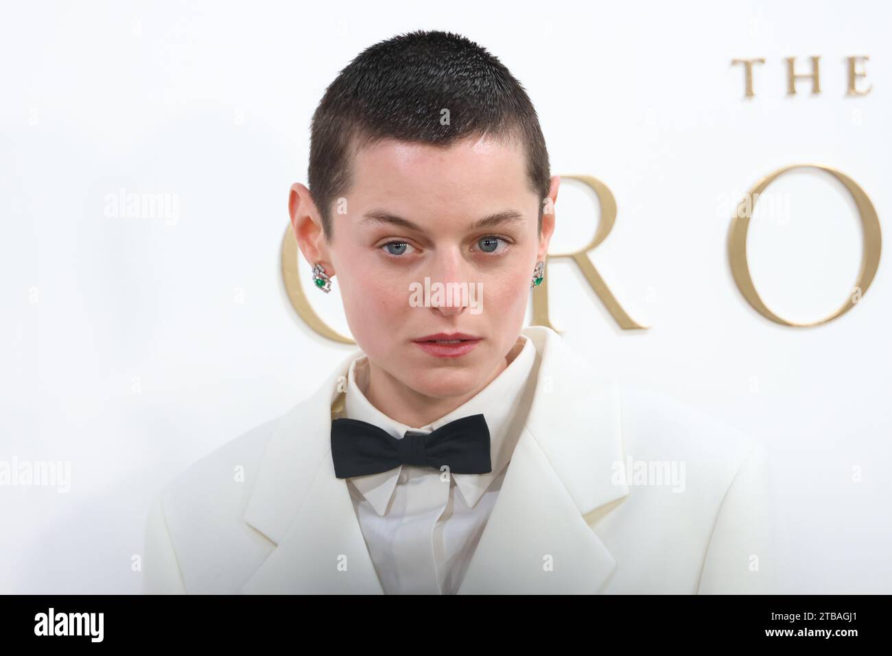 Emma Corrin, THE CROWN Finale Celebration, Final Season 6, Southbank ...