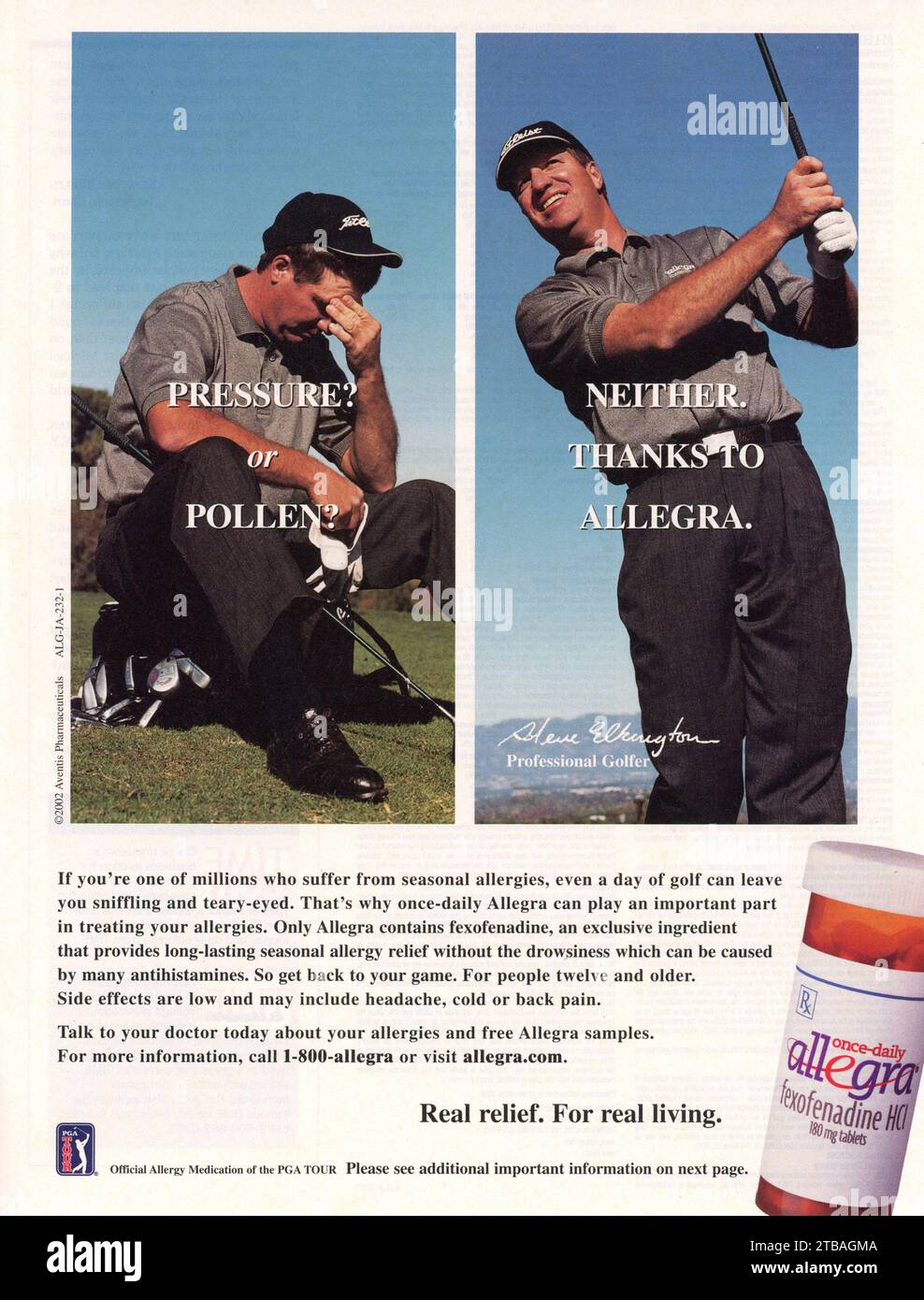 Vintage "Time" magazine 4 February 2002 issue Advert, USA Stock Photo ...