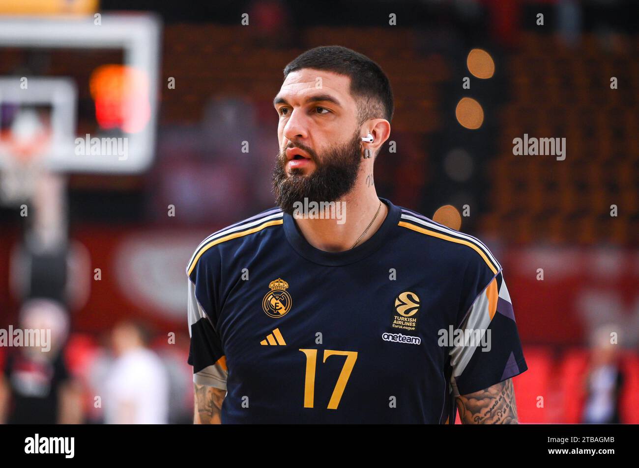Piraeus, Greece. 05th Dec, 2023. 17 Vincent Poirier of Real Madrid ...