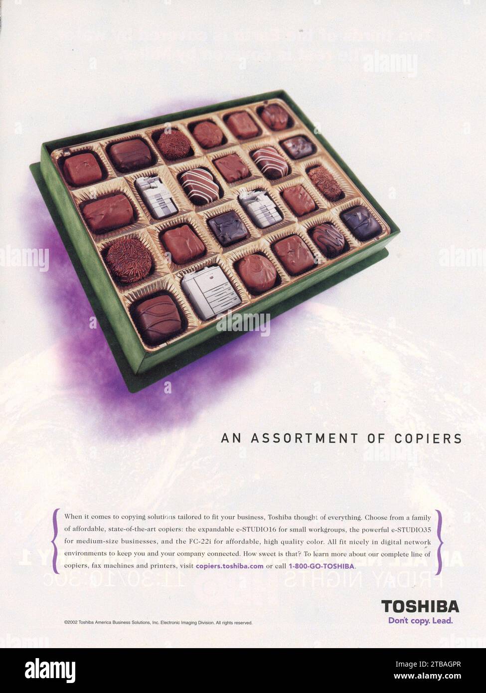 Vintage "Time" magazine 4 February 2002 issue Advert, USA Stock Photo ...