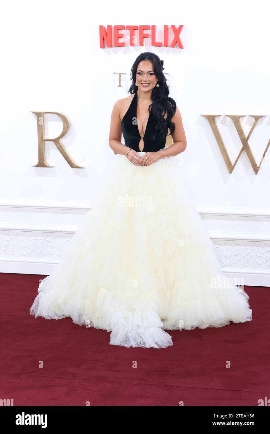 Sharon Gaffka, THE CROWN Finale Celebration, Final Season 6, Southbank ...