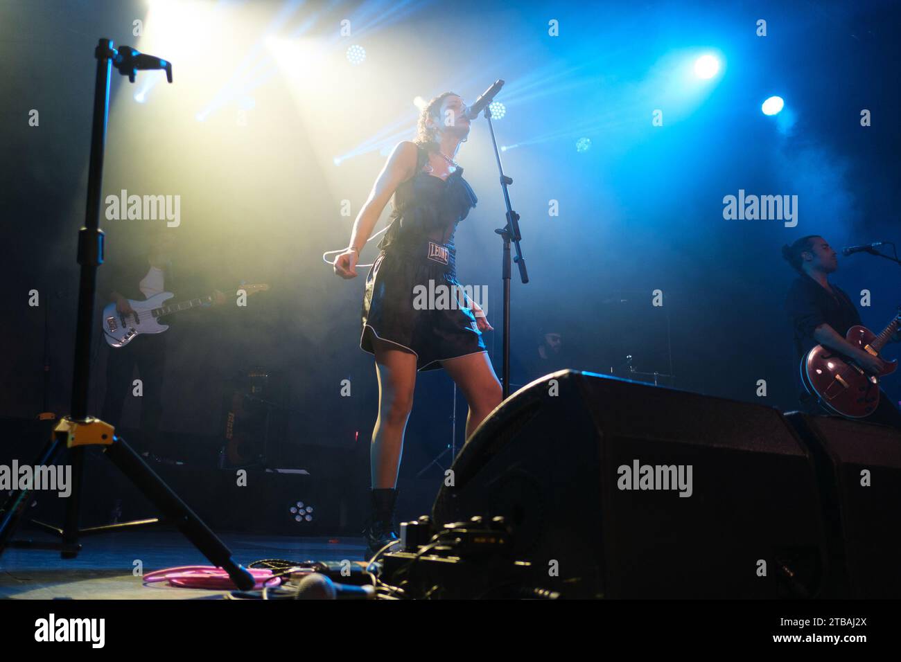 The singer Travis Birds performs during the concert at the La Riviera ...
