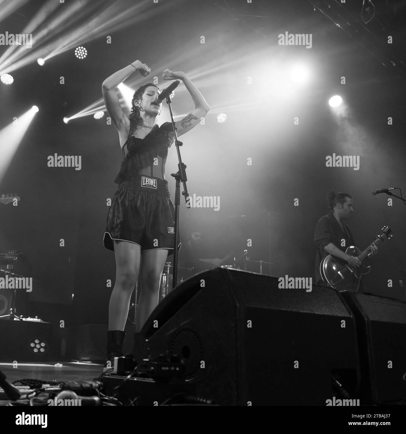 The singer Travis Birds performs during the concert at the La Riviera ...