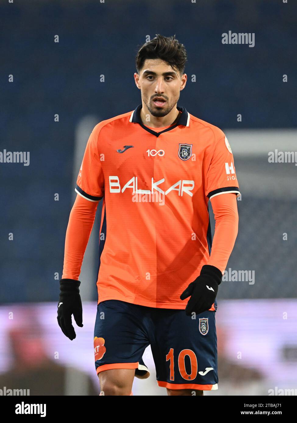 ISTANBUL - Berkay Ozcan of Basaksehir FK during the Turkish Super Lig match between Basaksehir ...