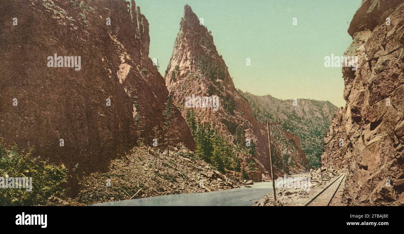 Curecanti Needle and Gunnison River, Black Canyon of the Gunnison ...