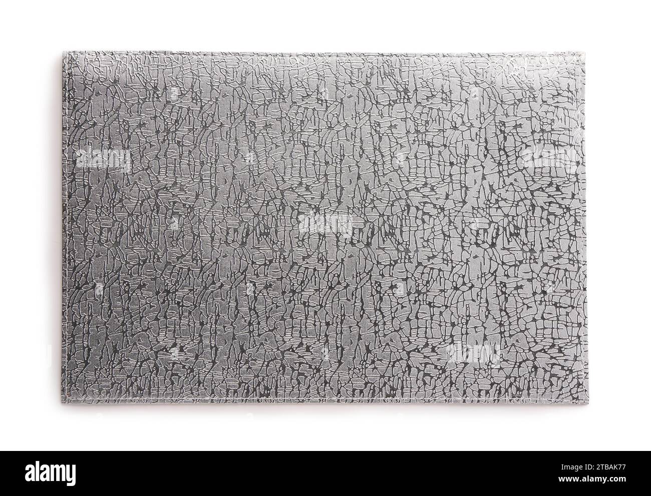 Stylish table mat on white background Stock Photo - Alamy