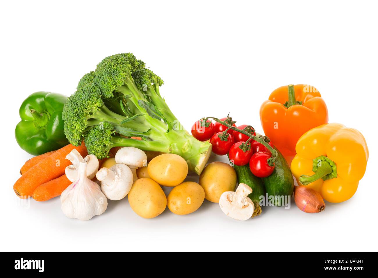 Vegetables carrots onions market Cut Out Stock Images & Pictures - Alamy