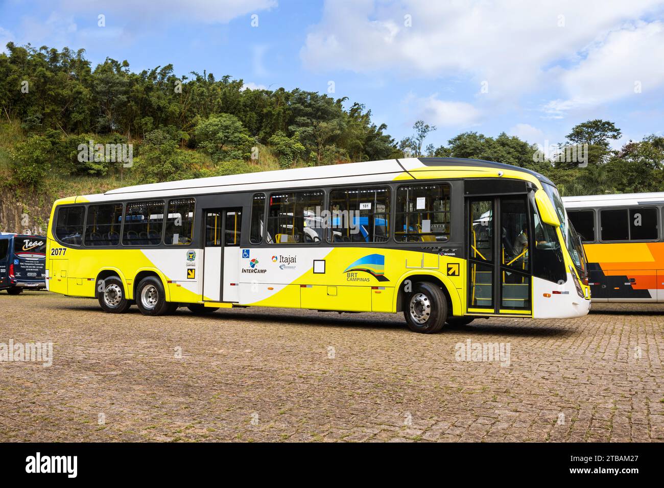 Bus vehicle Marcopolo Viale BRT Scania K310IB 6x2 2023 on display at ...