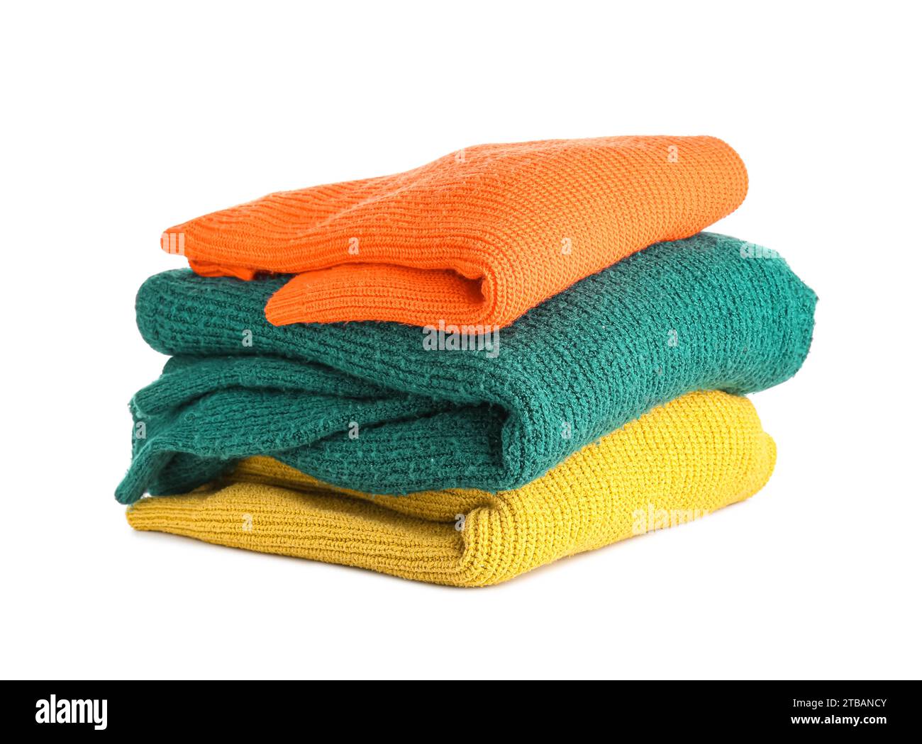 Knitted warm sweaters different Cut Out Stock Images & Pictures - Alamy