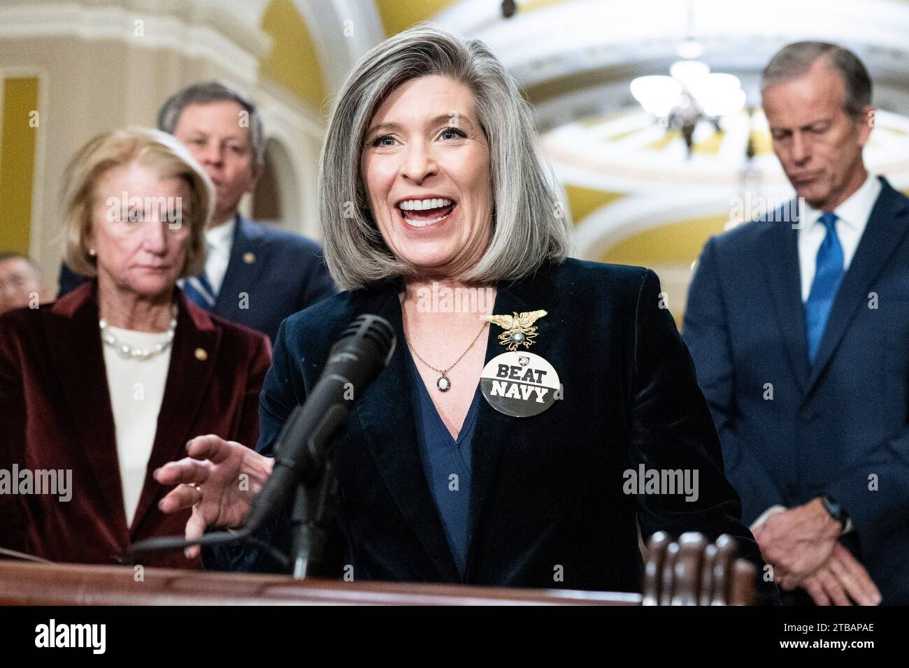 Washington, United States. 05th Dec, 2023. U.S. Senator Joni Ernst (R ...