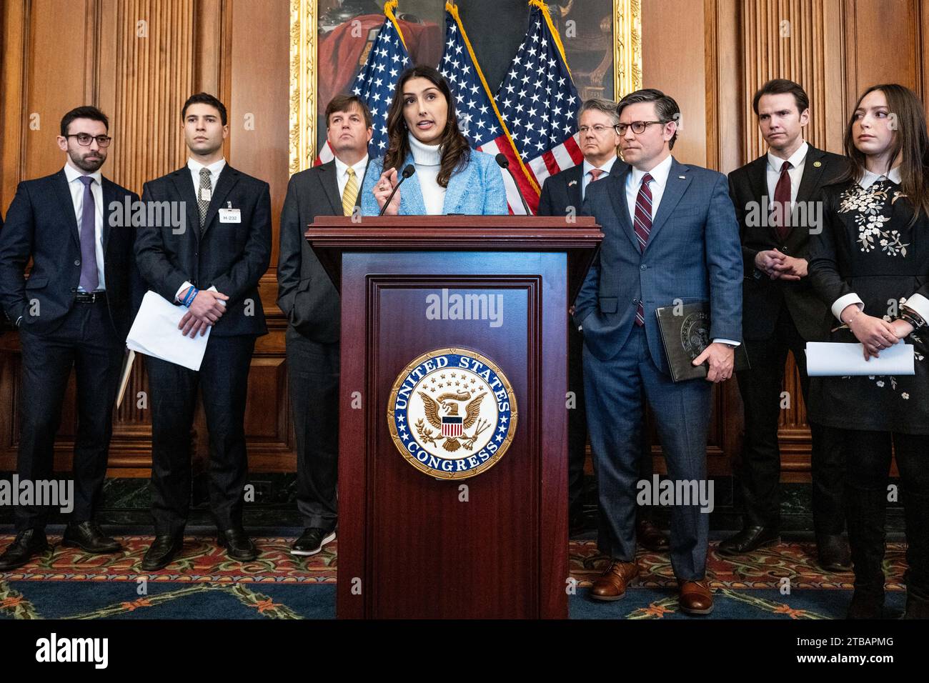 Washington, United States. 05th Dec, 2023. Talia Khan, MIT student ...
