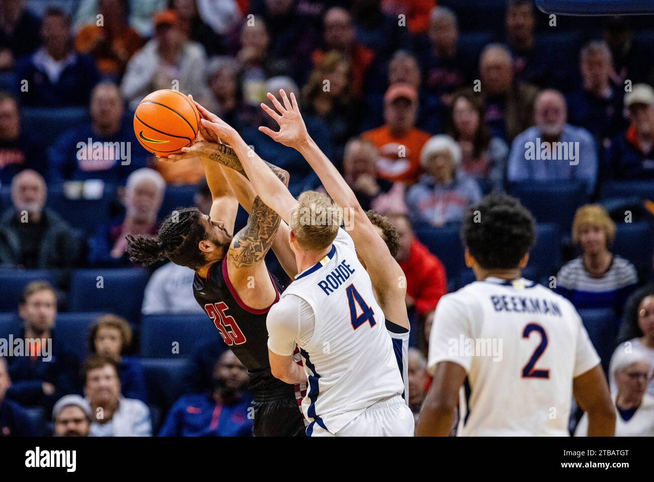 December 5, 2023: North Carolina Central Eagles guard Po'Boigh King (35 ...