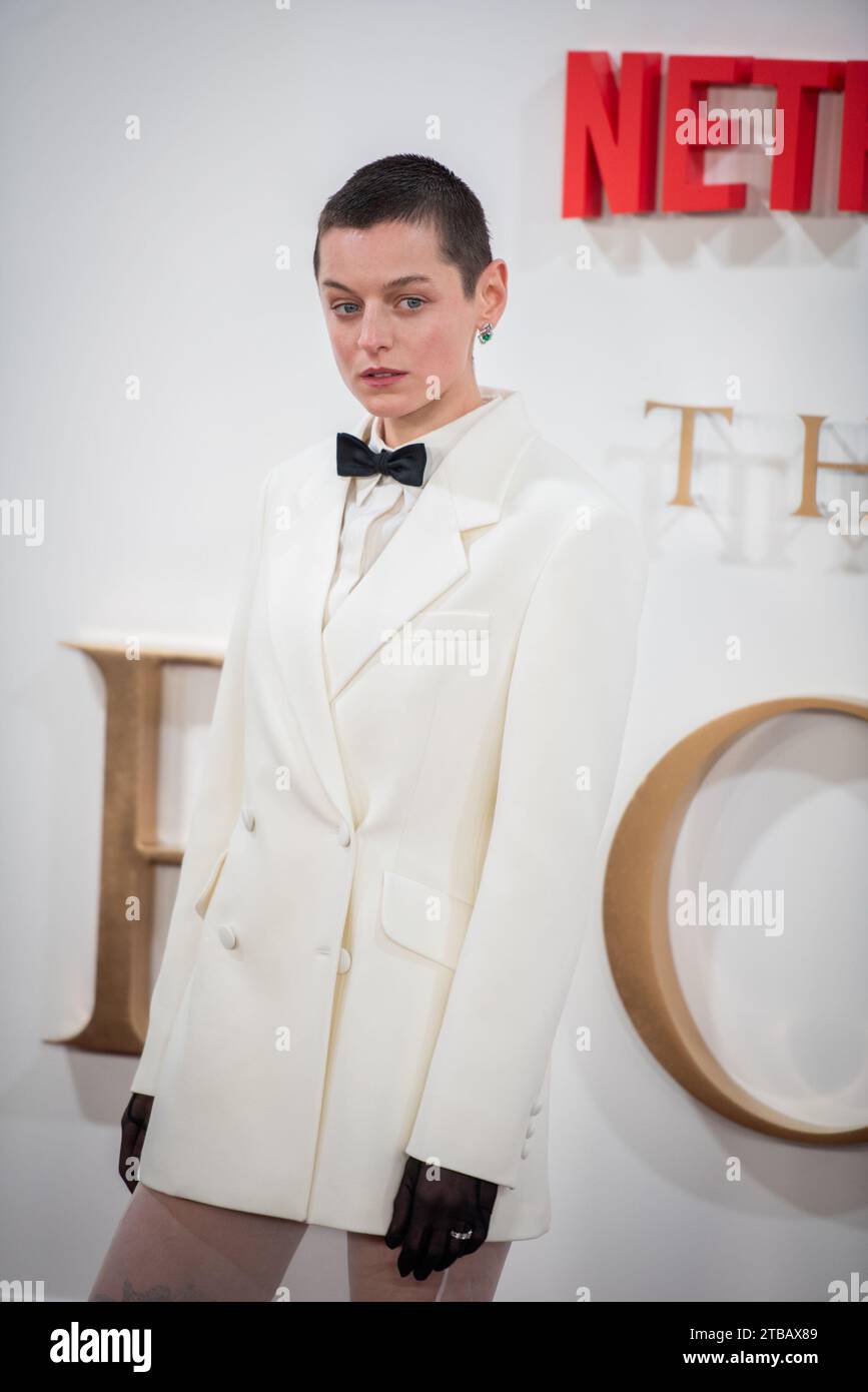 London, UK. 05th Dec, 2023. Emma Corrin attends "The Crown" Finale ...