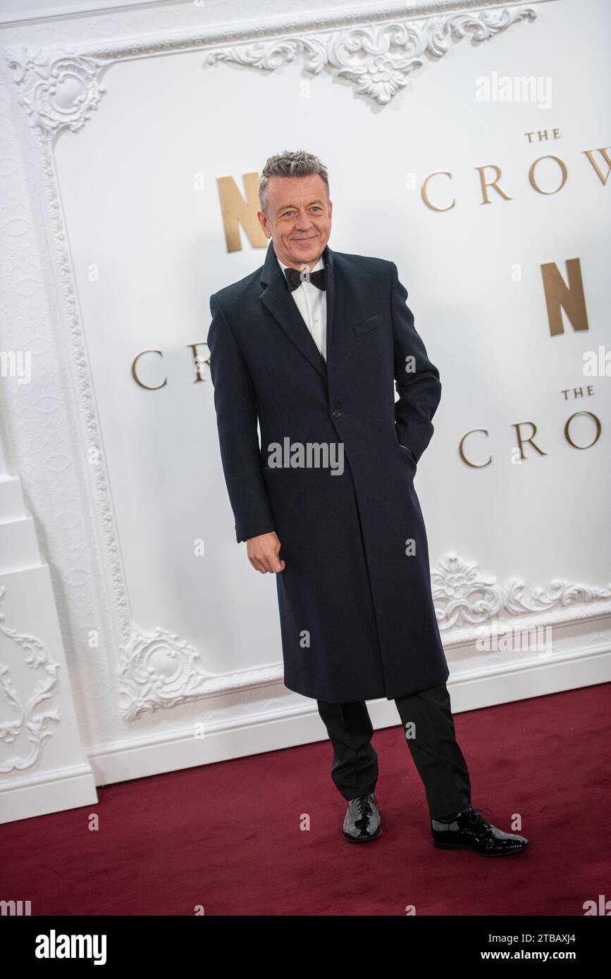 London, UK. 05th Dec, 2023. Peter Morgan attends "The Crown" Finale ...