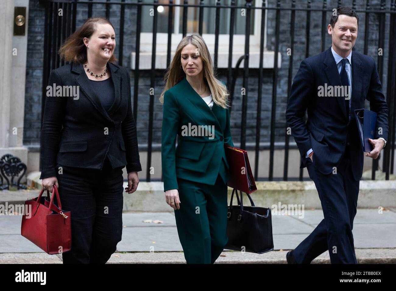 London, UK. 22nd Nov, 2023. Victoria Prentis, Laura Trott and Alex ...
