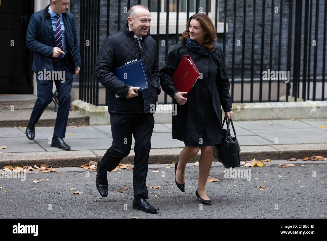 London, UK. 22nd Nov, 2023. Chris Heaton Harris and Gillian Keegan ...
