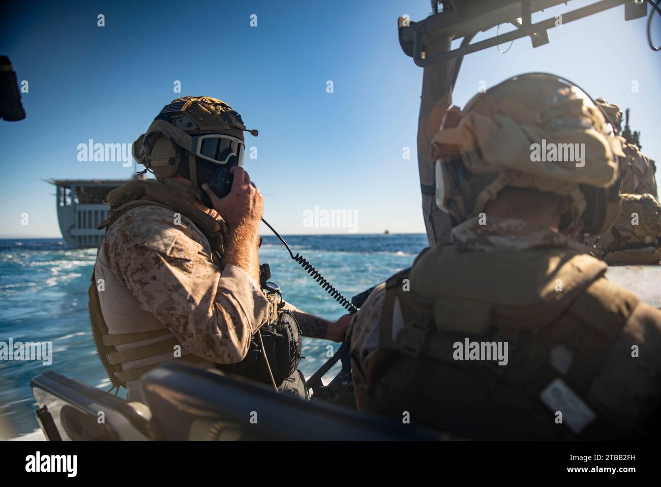 A U.S. Marine assigned to Reconnaissance Company, 15th Marine ...