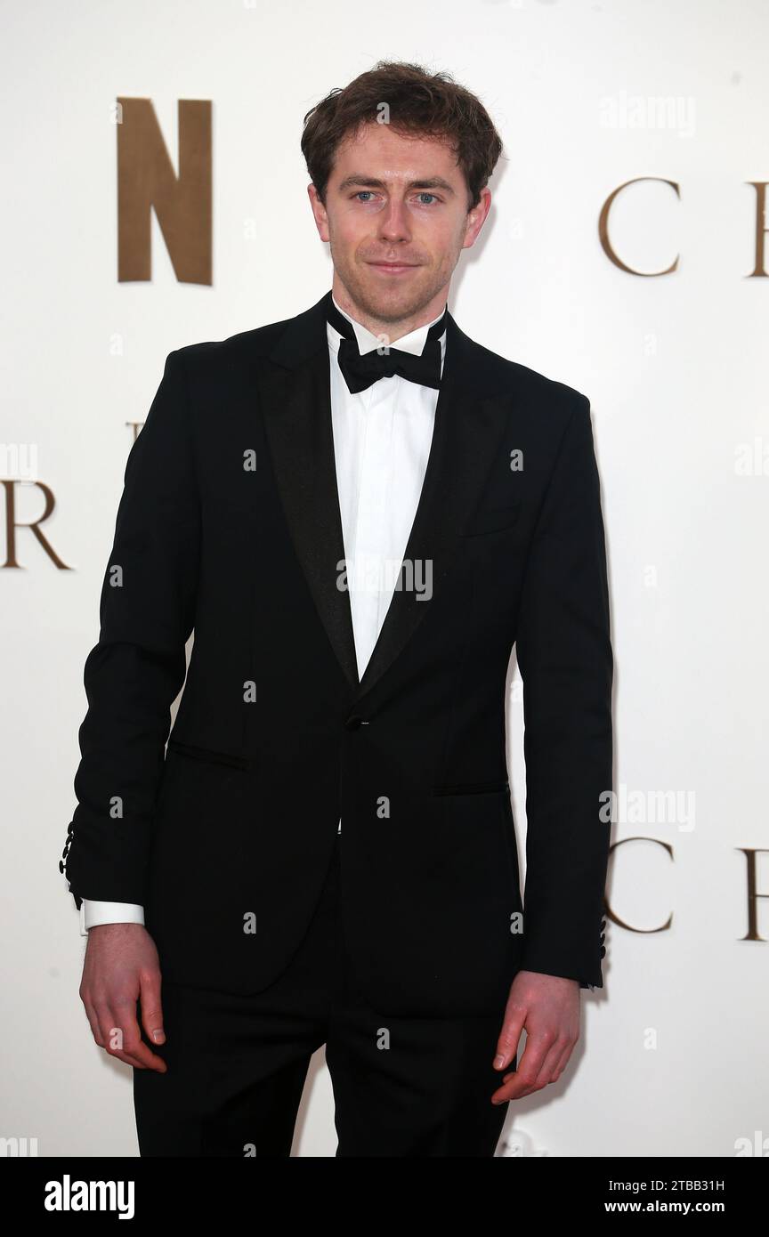 London, UK. 05th Dec, 2023. Tom Byrne attends "The Crown" Finale ...
