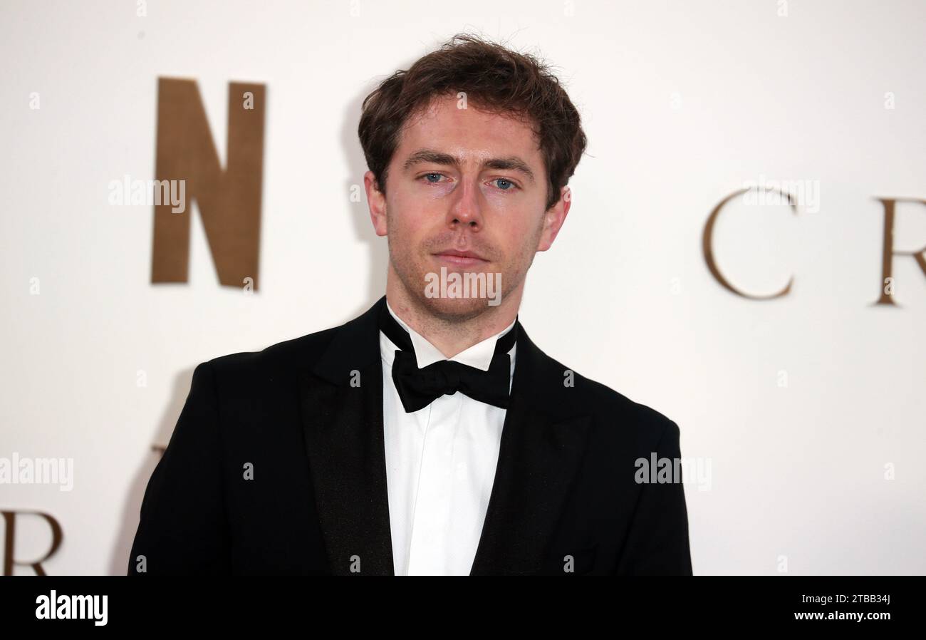 London, UK. 05th Dec, 2023. Tom Byrne attends "The Crown" Finale ...