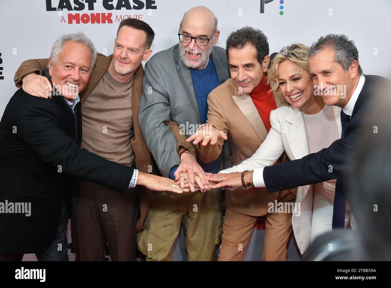 David Hoberman, Jason Gray-Stanford, Tony Shalhoub, Melora Hardin and ...