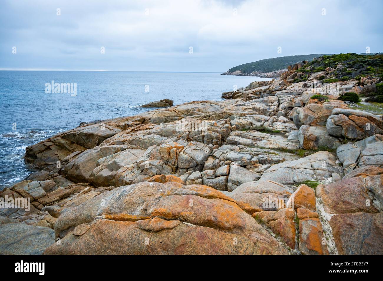 Tourist Rocks, granite outcrops along the coast. Cheynes, Western ...