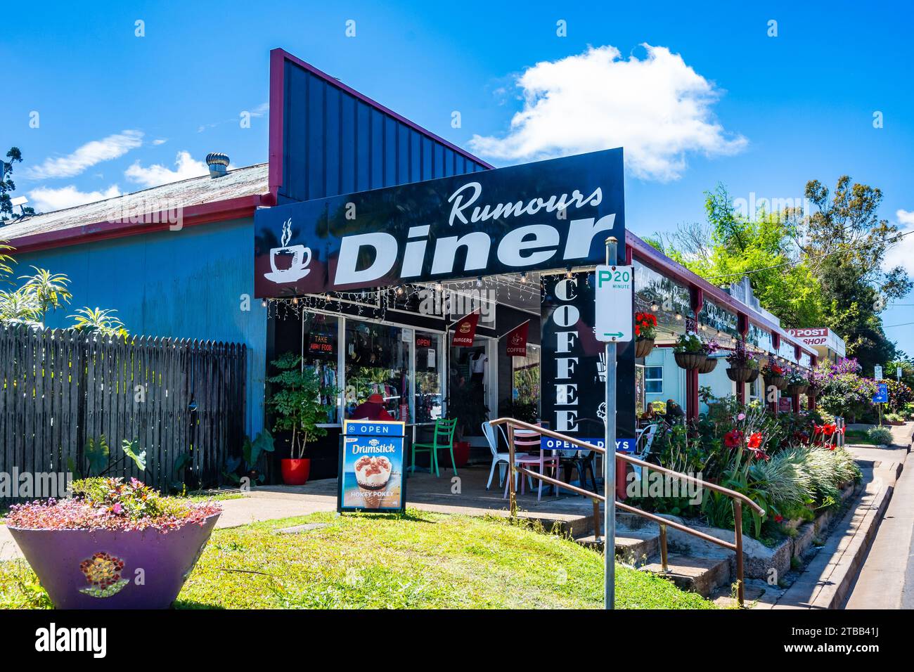 A small diner on the road side. Queensland, Australia Stock Photo - Alamy