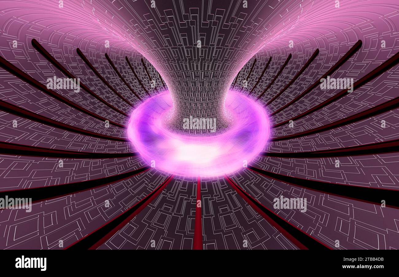 Plasma fusion, illustration Stock Photo - Alamy