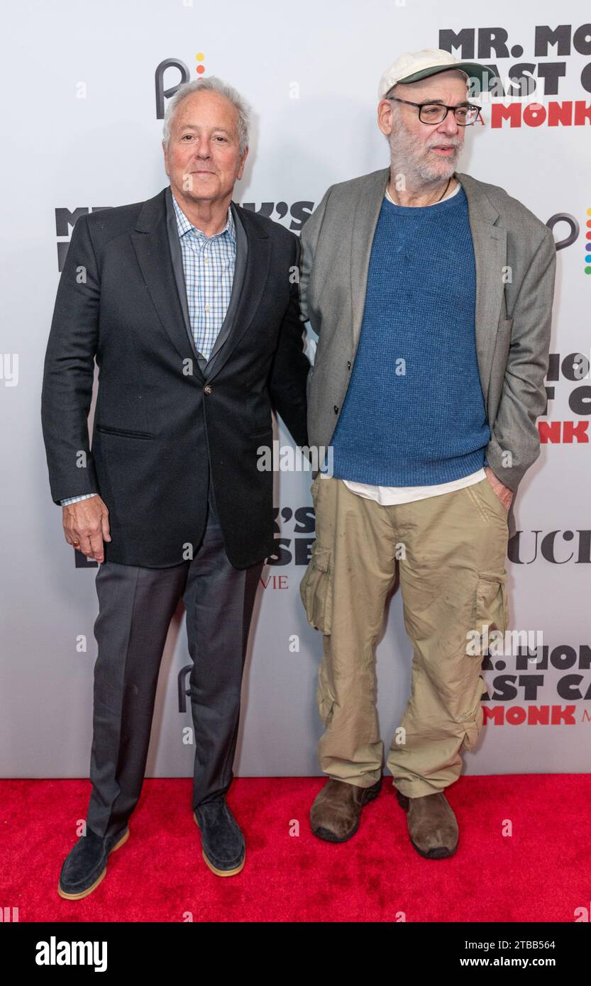 New York, USA. 05th Dec, 2023. David Hoberman and Andy Breckman attend ...