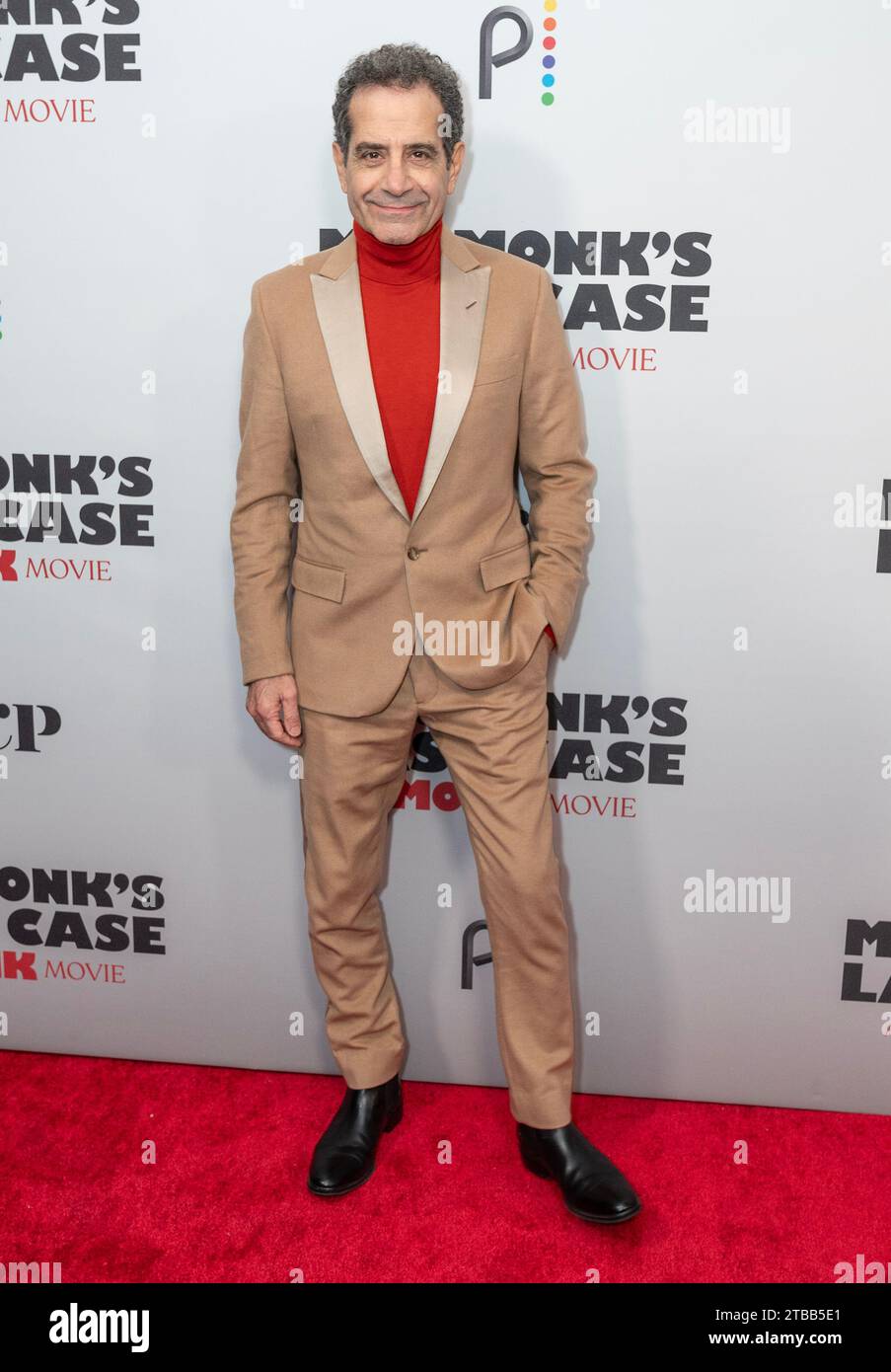 New York, USA. 05th Dec, 2023. Tony Shalhoub attends 'Mr. Monk's Last Case: A Monk Movie ...