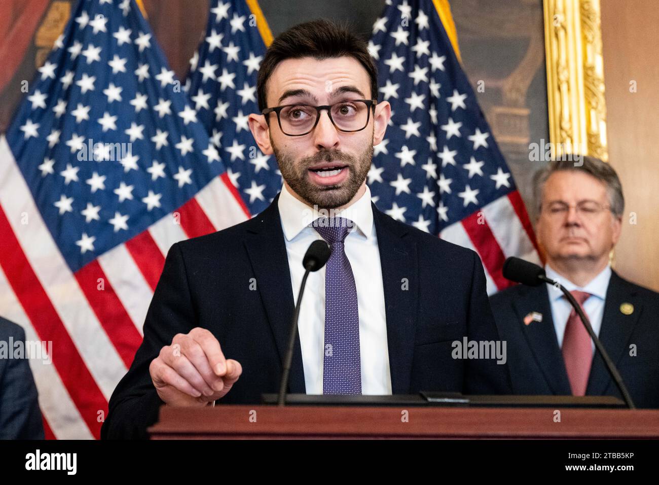 Washington, United States. 05th Dec, 2023. Jonathan Frieden, Harvard ...
