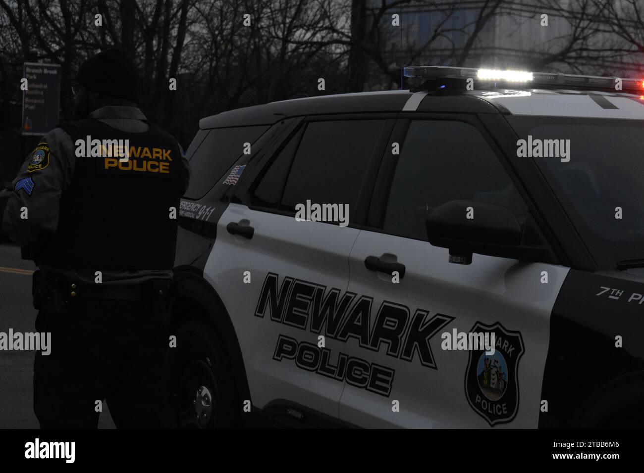 Newark police vehicles hi-res stock photography and images - Alamy