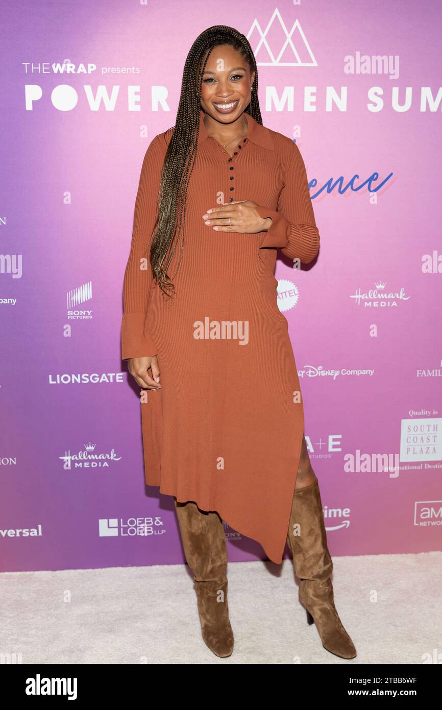 Beverly Hills, USA. 05th Dec, 2023. Allyson Felix attends the arrivals ...