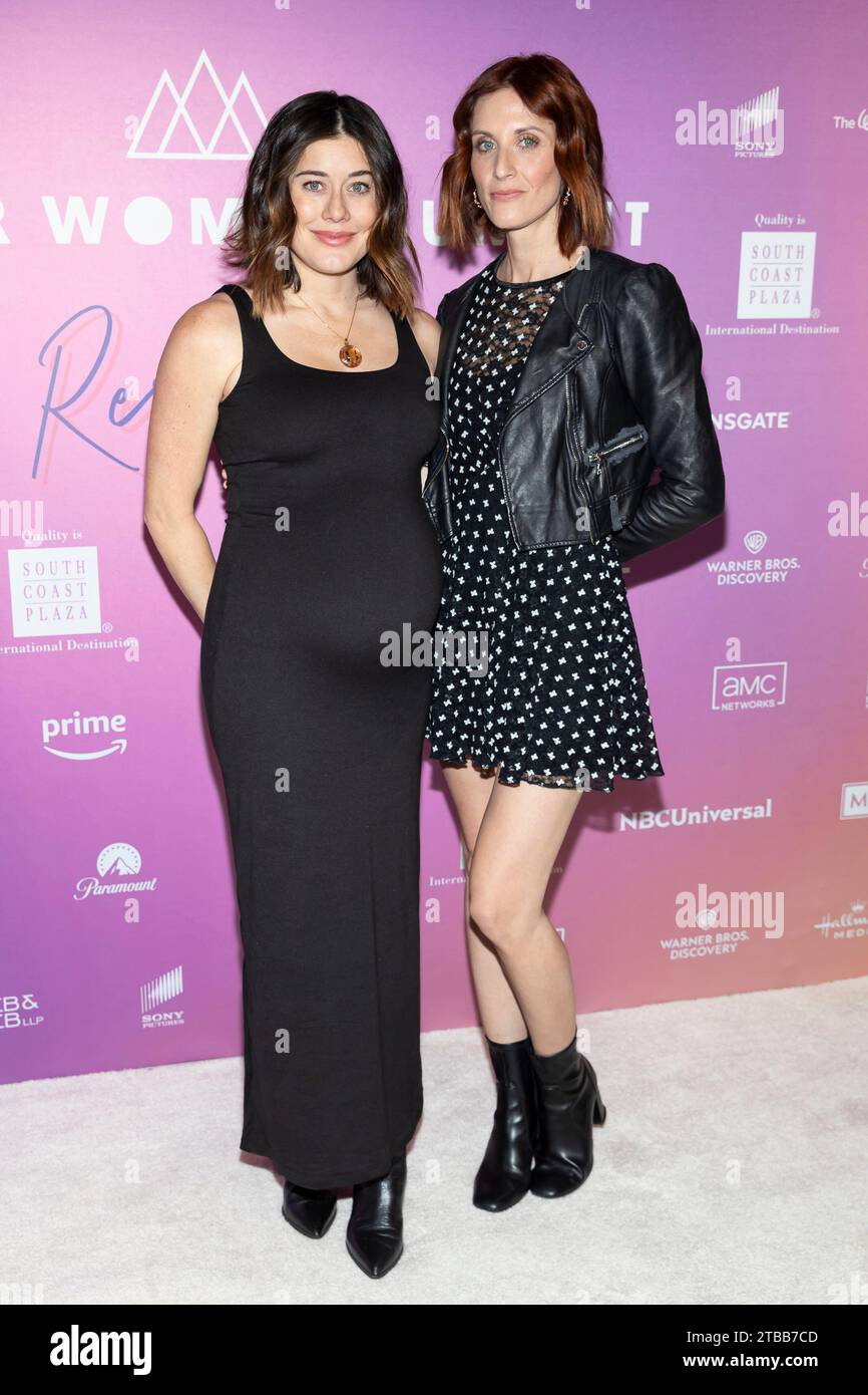 Beverly Hills, USA. 05th Dec, 2023. Manon Mathews and Michelle Vesilj ...