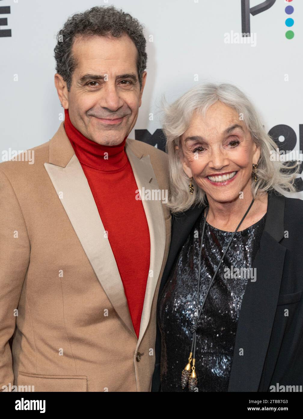Tony Shalhoub and Brooke Adams attend 'Mr. Monk's Last Case: A Monk Movie' premiere at ...