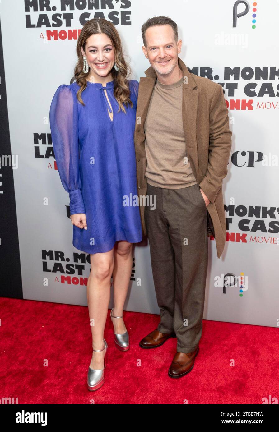 New York, New York, USA. 5th Dec, 2023. Caitlin McGee wearing GANNI and ...